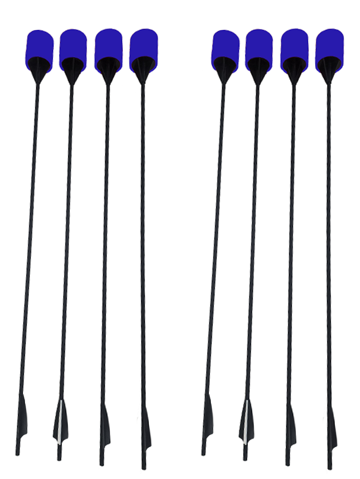 ArrowSoft Arrows 8 Pack - Safe and Durable Foam Design