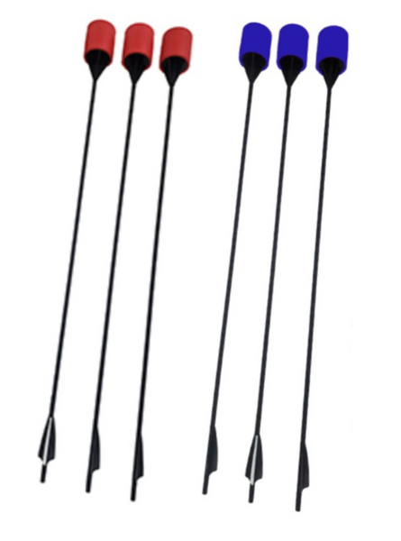 ArrowSoft Arrows 6 Pack - Safe Foam Archery Experience